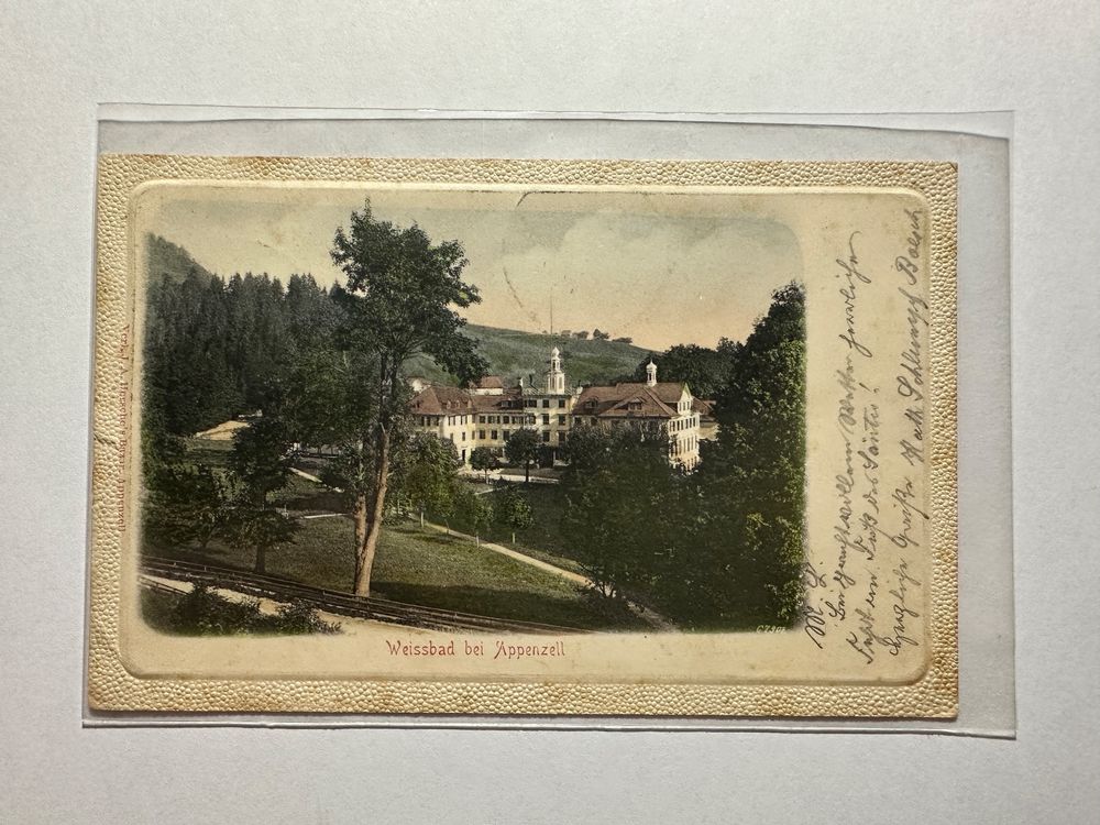 AK Weissbad bei Appenzell 1904 (Gebraucht) in Zug für CHF 10 – mit Lieferung auf Ricardo kaufen