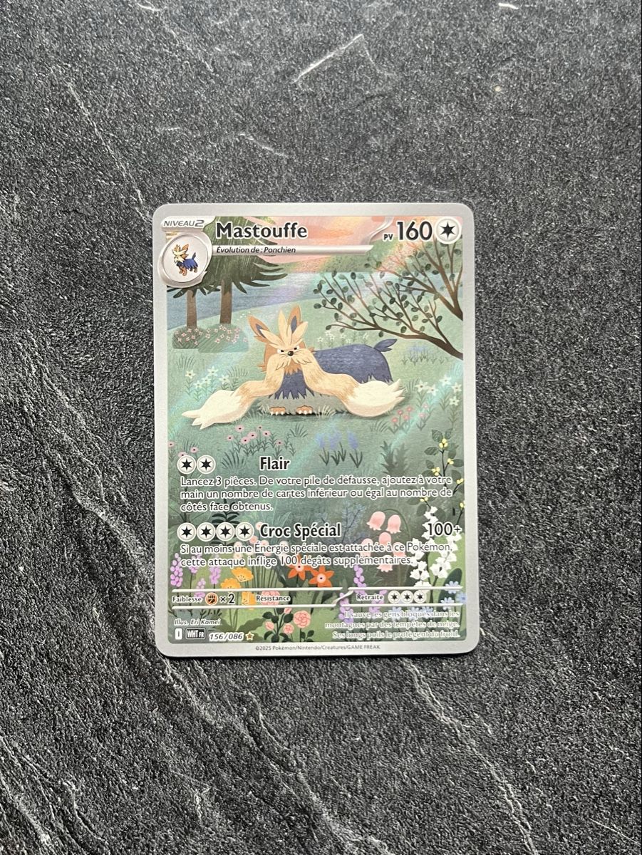 🇫🇷 Mastouffe AR - 156/086 - Flamme blanche (Neuf (Voir description)) à ...