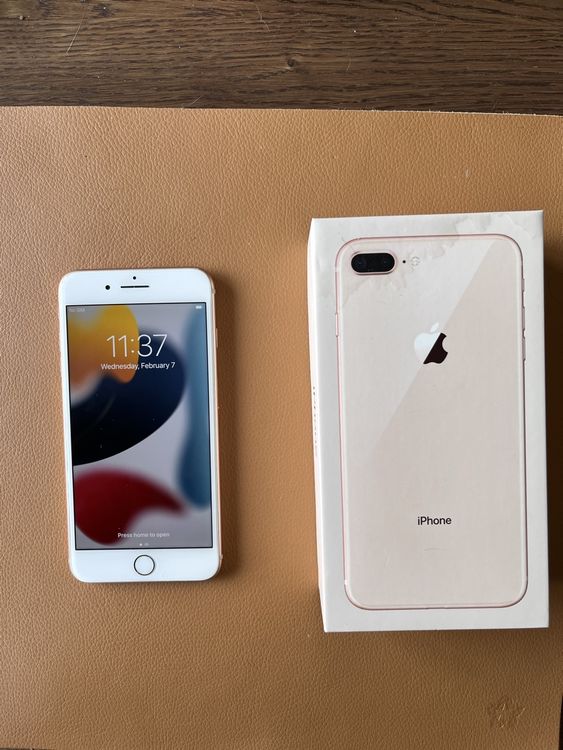 IPhone 8 Plus Rosa Weiss 64 GB | Kaufen auf Ricardo
