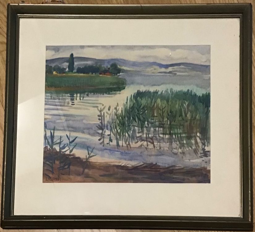 Jakob NEF (1896-1977) Landschaft Aquarell | Kaufen auf Ricardo