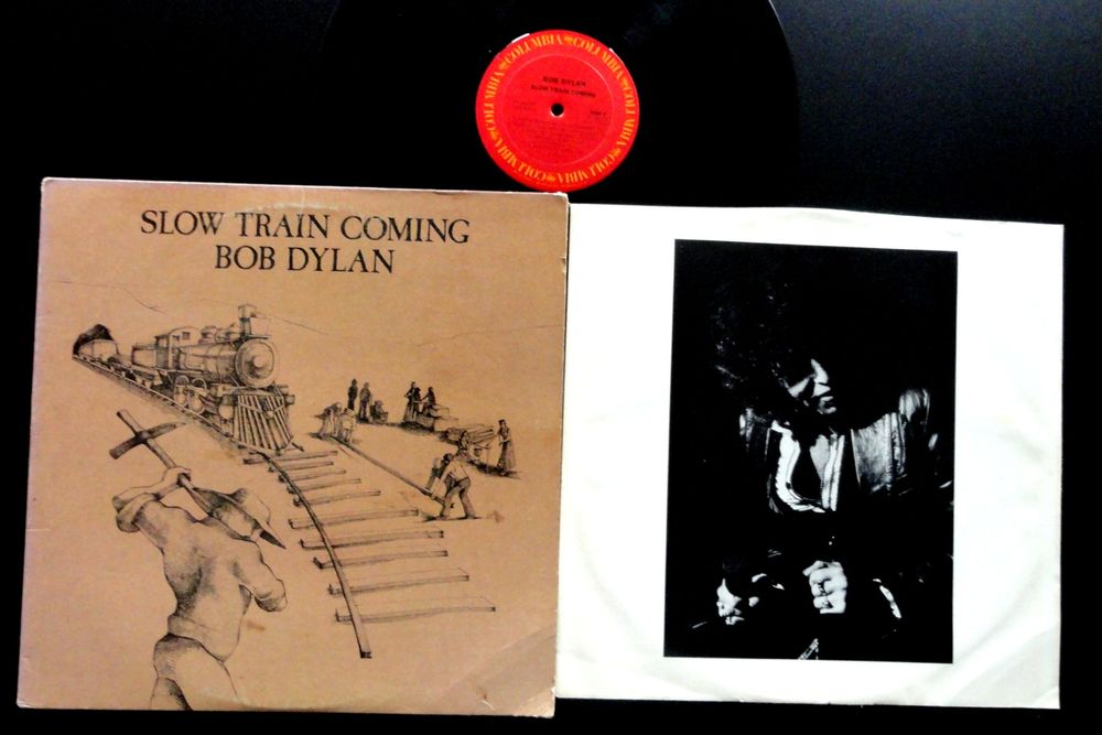 LP BOB DYLAN slow train coming COLUMBIA USA 1979 KULT (Gebraucht) in ...