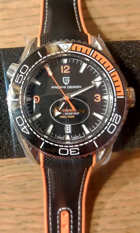 Pagani Design Automatik, Hommage Omega Seamaster Planet Ocea | Kaufen ...
