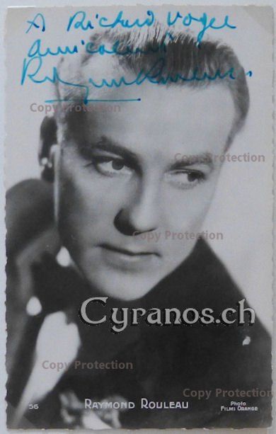 Raymond Rouleau (1904-1981) Schauspieler - Autogramm (Gebraucht) in Dietikon für CHF 17 – mit ...