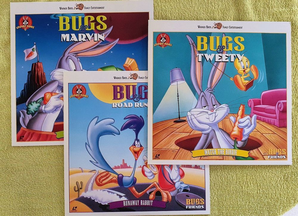 Looney Tunes: Bugs & Friends [PILA-3001] LASERDISC BOX SET (Gebraucht) in Sonvilier für CHF 399. ...