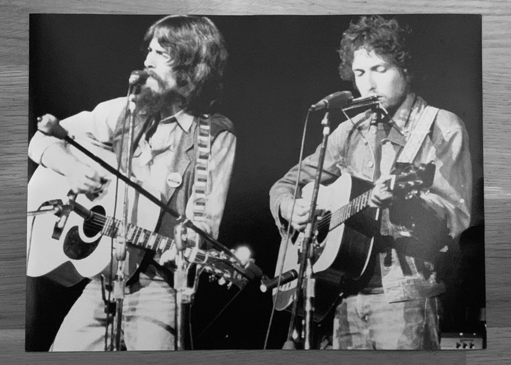 Top Foto 1971 George Harrison &Bob Dylan Concert Bangla Desh (Gebraucht ...