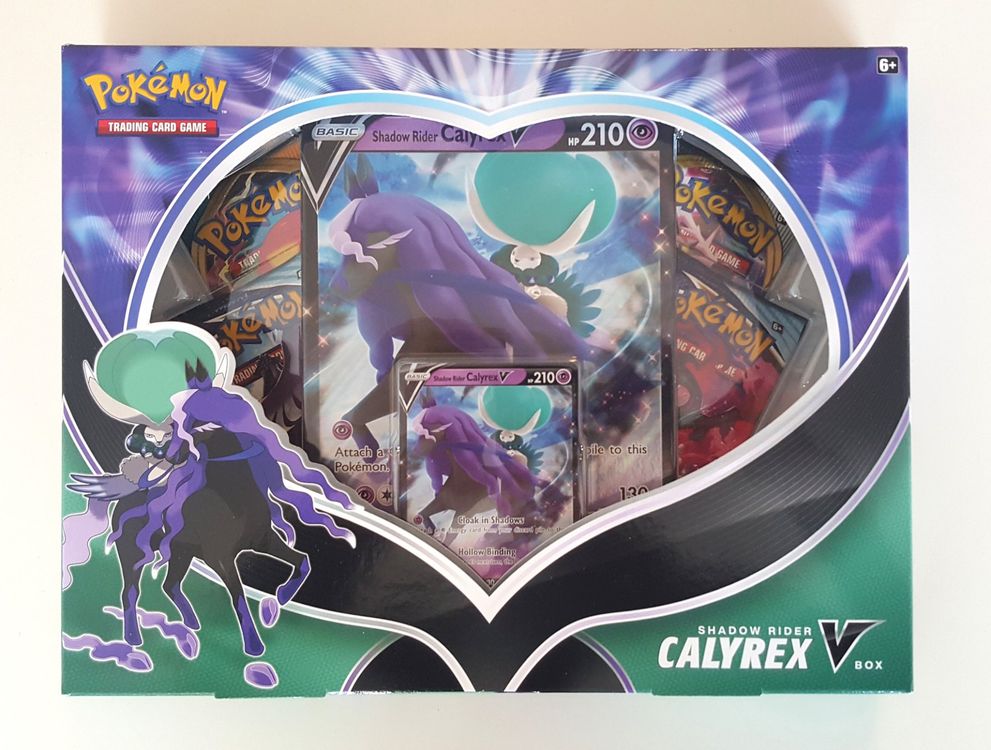 Pokémon Calyrex Shadow Rider V Box EN (Neu und originalverpackt) in ...