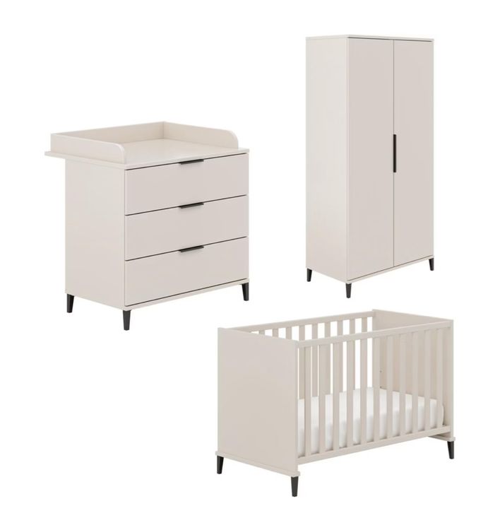 Paidi Transland Ari nursery set 2-door wardrobe, cot and cha (Neu und ...