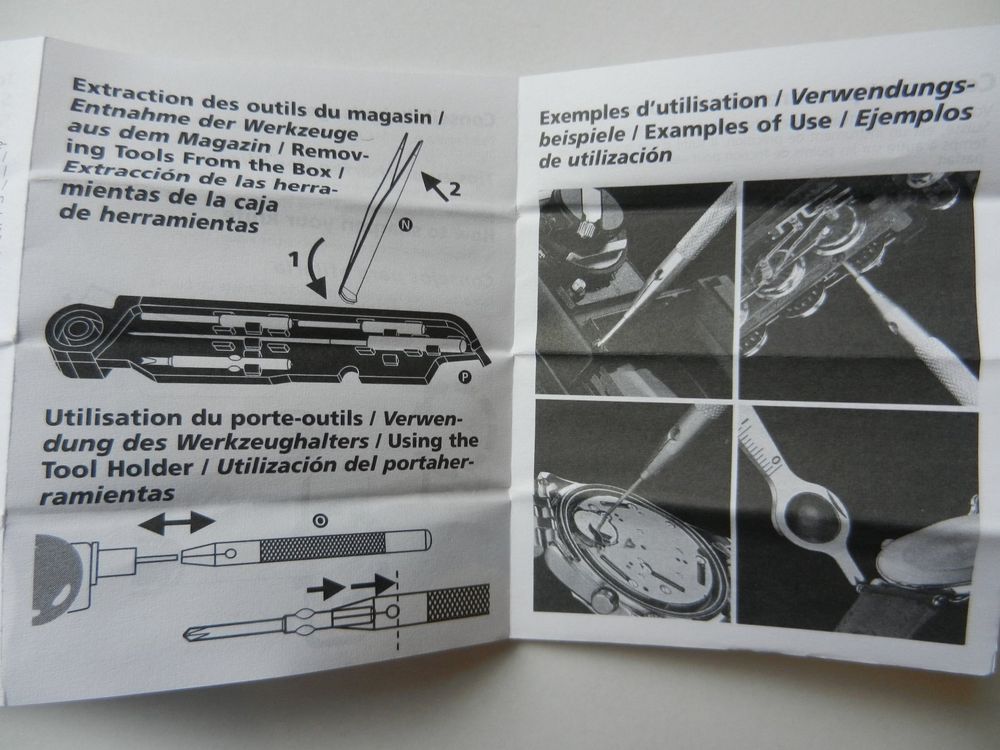 Couteau Suisse Wenger Expert horloger - Minathor Bergeon NEU (Neu und ...