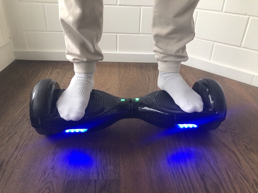 Flowpad Hoverboard schwarz mit LED Lichter (Gebraucht) in Oberkirch LU ...