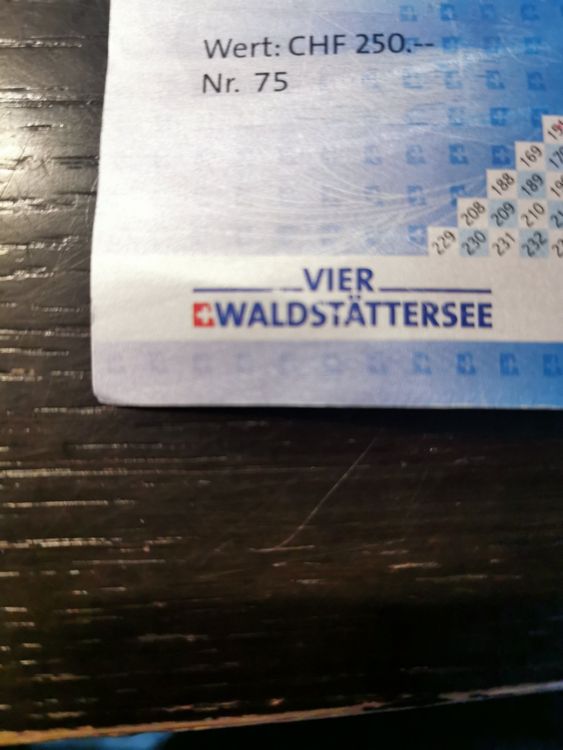 Schiffahrt Gesellschaft Luzern Gutschein 250.- CHF (Neu (gemäss Beschreibung)) in Brunnen für ...