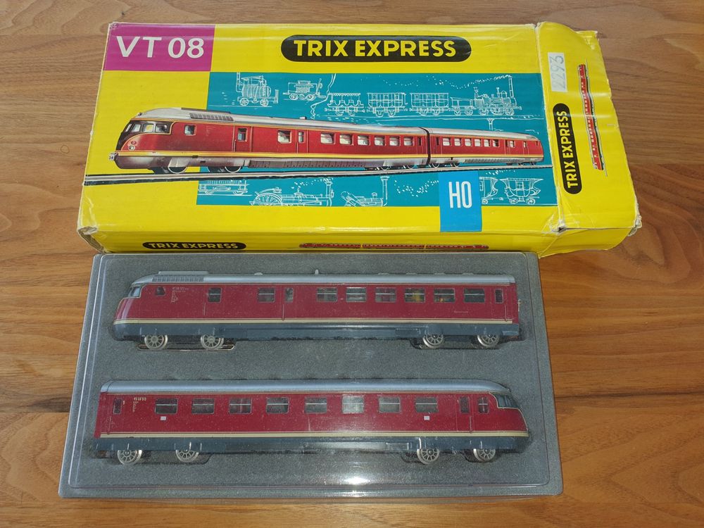 TRIX EXPRESS INTERNATIONAL 2293, DB VT 08 für Märklin, OVP (Gebraucht ...