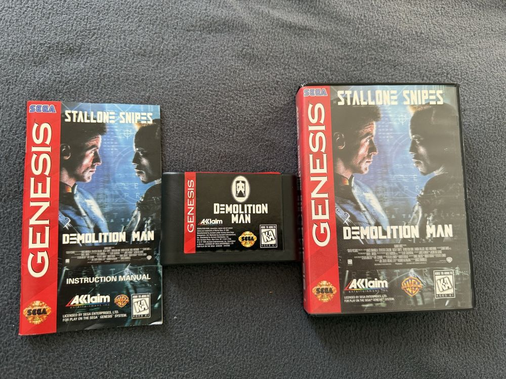 Demolition Man für Sega Genesis . (Gebraucht) in Richterswil für CHF ...