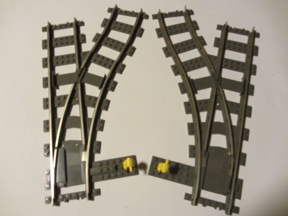 Lego City Eisenbahnweichen 9V stromleitend | Kaufen auf Ricardo