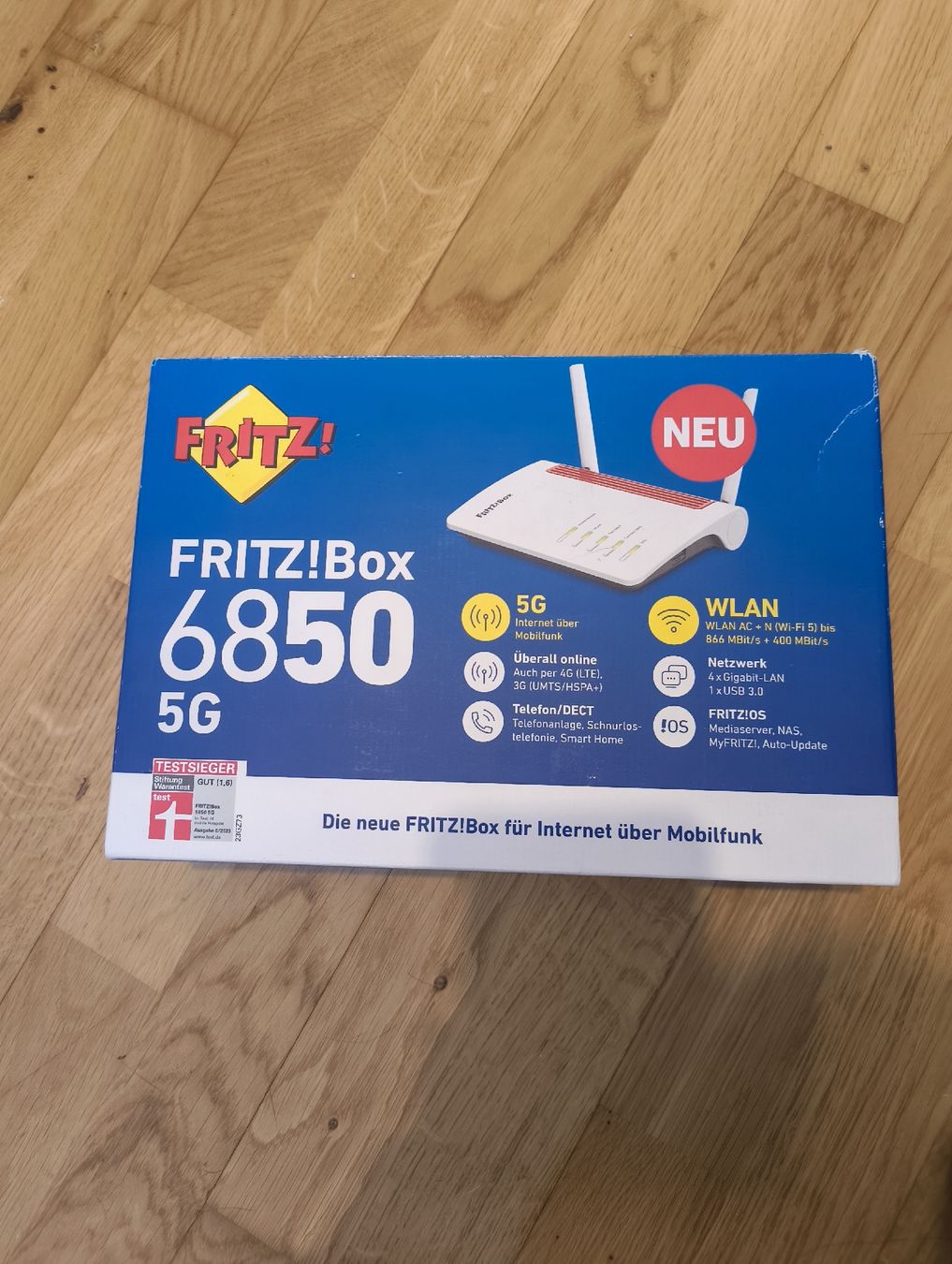 Fritz!Box 6850 5G Router - Top Zustand - Schnell! (Neu (gemäss ...