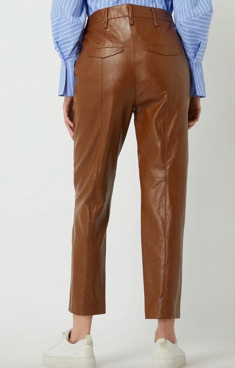 Luisa Cerano Hose In Leder Optik In Cognac Gr 40 Neu Kaufen Auf