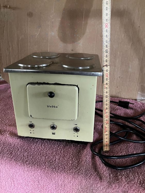 Retro Elektroherd Volta 4 Platten Vintage Küche 50er Jahre (Gebraucht ...