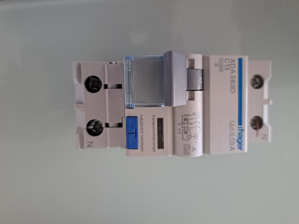 FI/LS Schalter Hager C 13A 30mA | Kaufen auf Ricardo