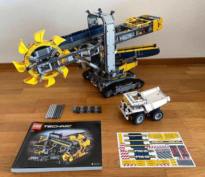 LEGO Technic 42055 Schaufelradbagger Excavator kpl. (Gebraucht) in ...