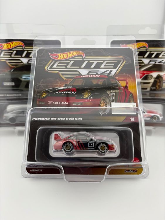 Hot Wheels Porsche 911 GT2 EVO 993 Advan Elite 64 (Neu und ...