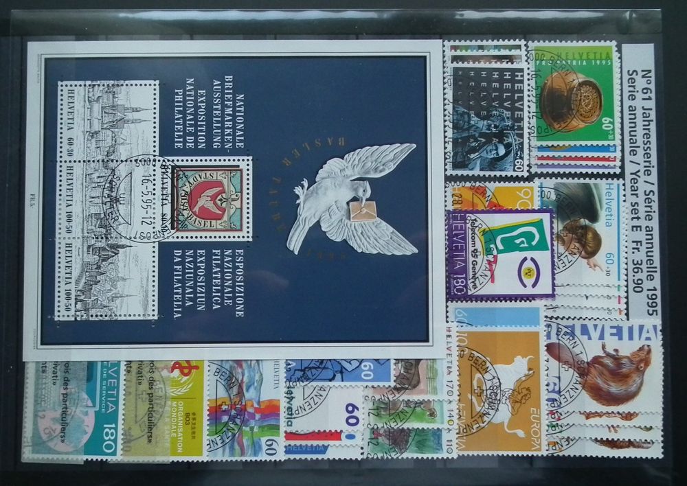 1995 Jahresserie 1995 (Neu (gemäss Beschreibung)) in Kriens für CHF 8 – mit Lieferung auf ...