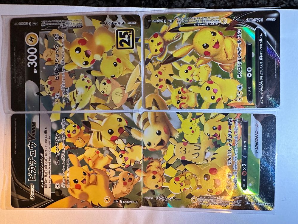 4 karte pikachu 25th japanish (Neu (gemäss Beschreibung)) in Basel für CHF 6.5 – mit Lieferung ...