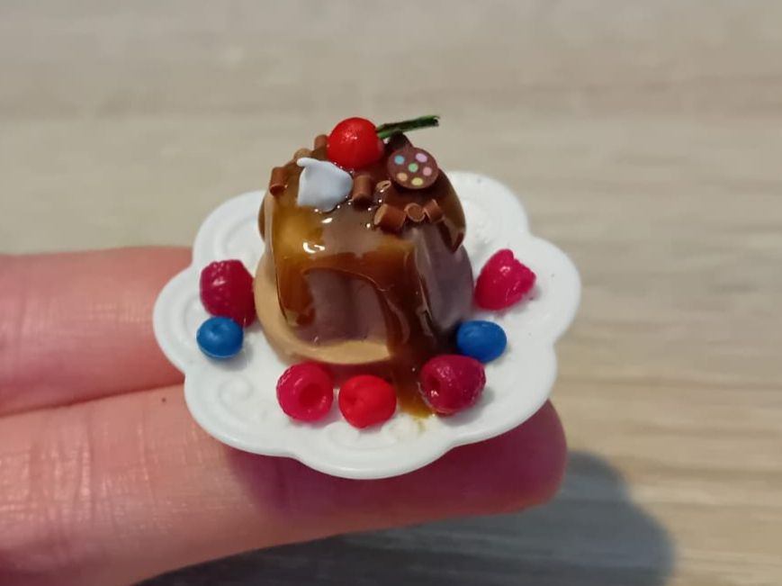 Schoko Puding Dessert, Handmade, Barbie, Setzkasten | Kaufen auf Ricardo