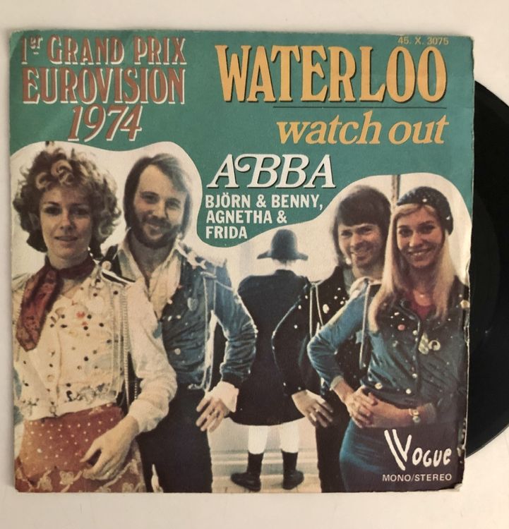 ABBA Original Waterloo Vinyl Single - ESC Eurovision (Gebraucht) in Wettingen für CHF 40 – mit ...