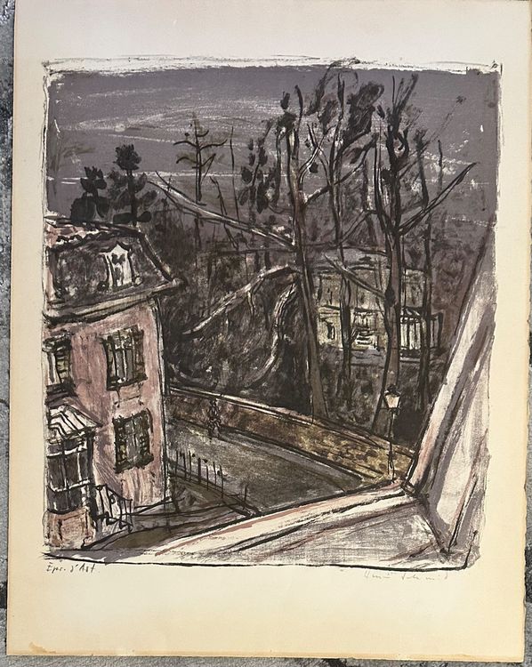 Henri Schmid (1924-2009) Litho Handsig (Gebraucht) in Hochdorf für CHF 5 – mit Lieferung auf ...