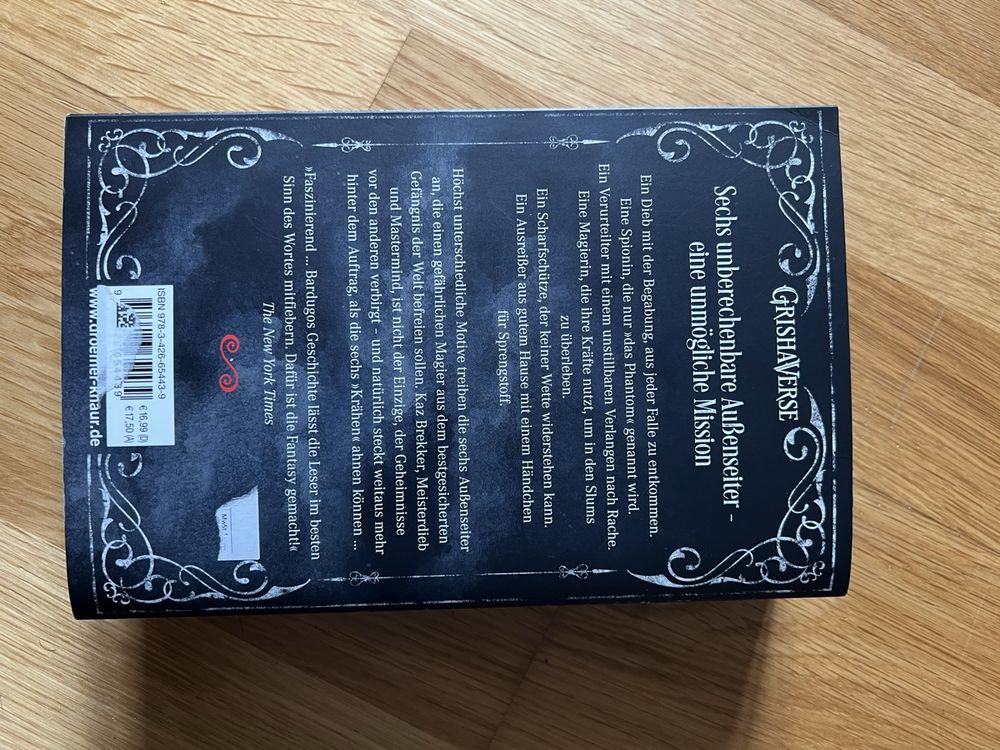 Das Lied der Krähen / Six Crows von Leigh Bardugo (Neu (gemäss ...