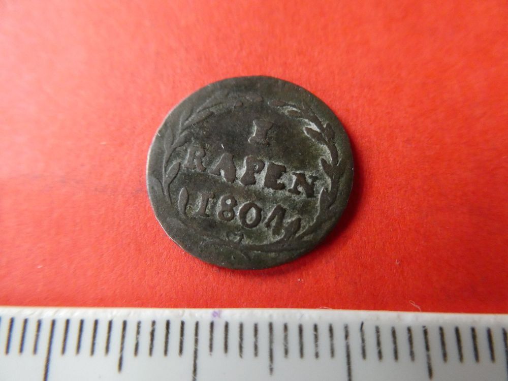 Luzern 1804, 1 Rappen (Gebraucht) in Hinterforst für CHF 4 – mit Lieferung auf Ricardo kaufen