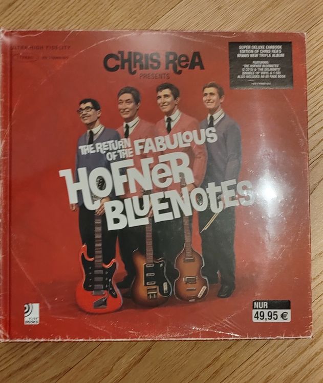 Chris Rea - Hofner Bluenotes - Super deluxe Earbook - Ovp (Neu und ...