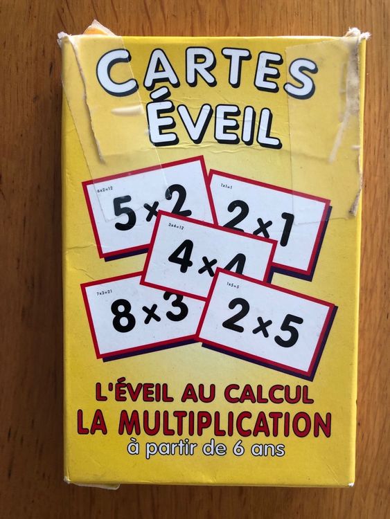 Cartes éveil multiplication (Gebraucht) in für CHF 3 – mit Lieferung ...