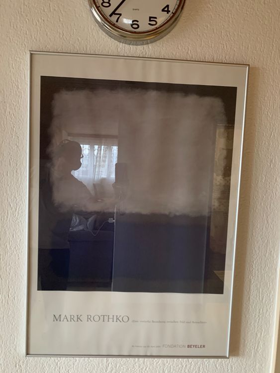 Mark Rothko Poster, Fondation Beyeler (Gebraucht) in Niederbuchsiten ...