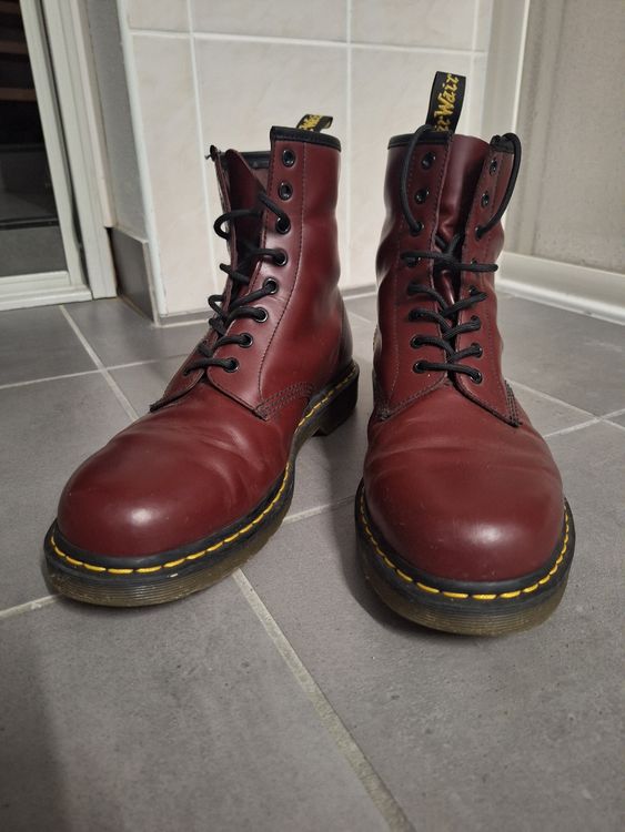 Doc Martens 1460 Cherry Red (US 12 - 46) (Gebraucht) in Breno für CHF ...