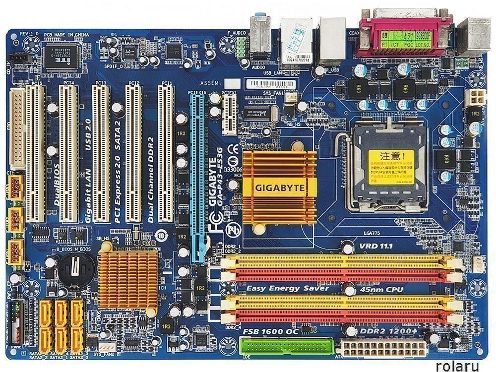 GIGABYTE GA-P43-ES3G rev.1.0 - LGA 775 (Gebraucht) in Baden für CHF 37 ...