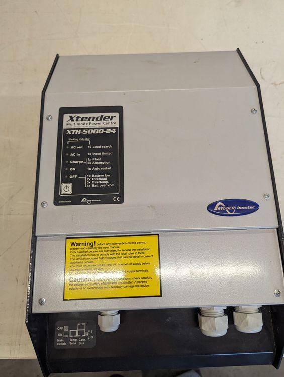 Studer Xtender XTH 5000-24 Wechselrichter 5000VA 24V (Gebraucht) in Innertkirchen für CHF 995 ...