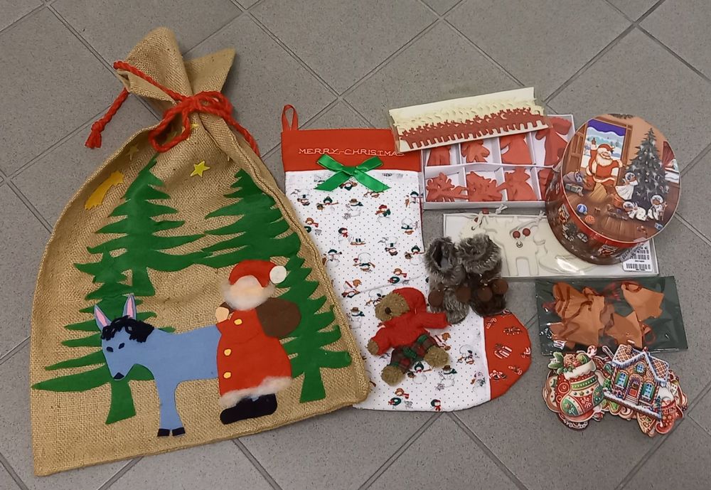 *SAMICHLAUS - ZUBEHÖR* GR. SACK IM FORMAT: 40 X 60CM/TIPTOP (Gebraucht ...