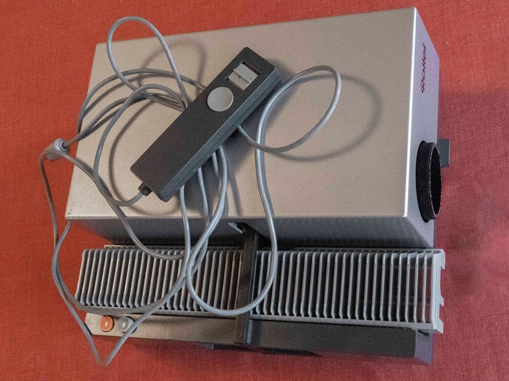 Diaprojektor Rollei P35A mit Fernbedienung - betriebsbereit (Gebraucht ...