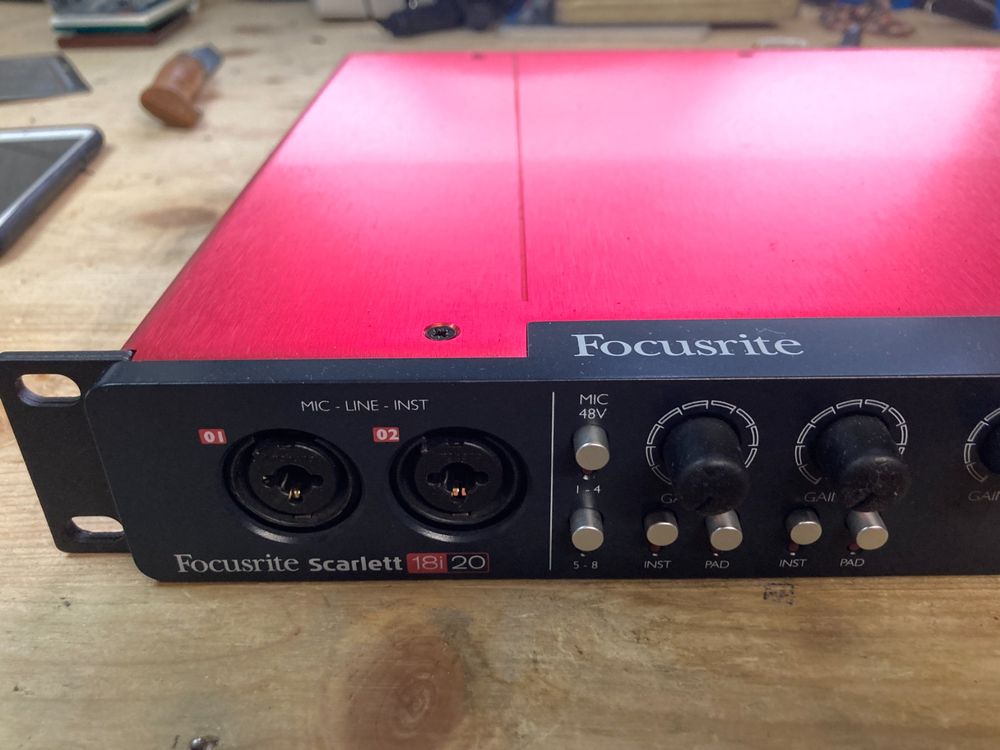 Focusrite Scarlett 18i20 Audiointerface Midi /Adat/8mic pre | Kaufen ...