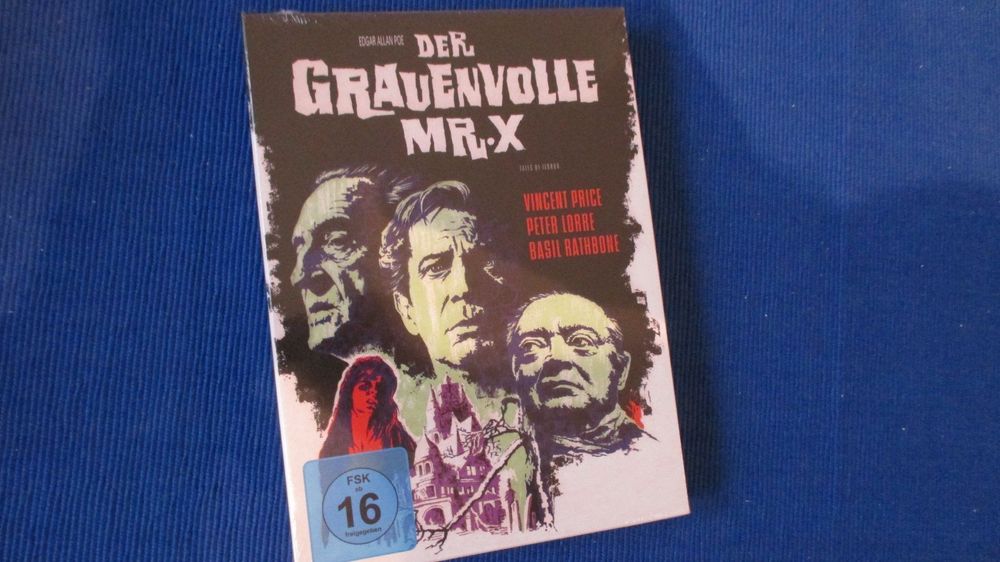 Mediabook Der grauenvolle Mr. X / ANOLIS/ die 60er (Neu und ...