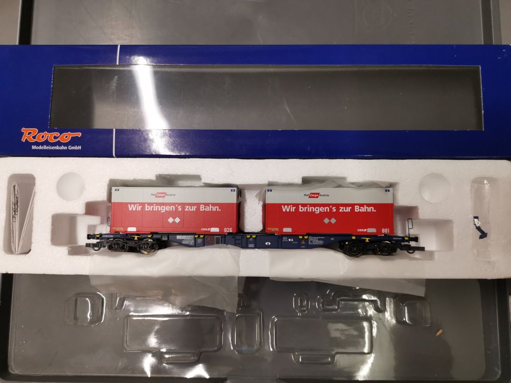 Roco 66633 ÖBB Containerwagen (Gebraucht) in Muri b. Bern für CHF 43 ...