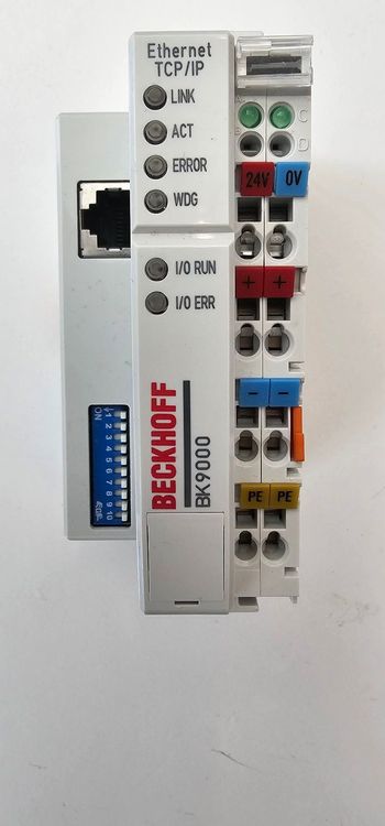 Beckhoff BK9000 Ethernet TCP/IP Koppler Buskoppler (Gebraucht) in ...