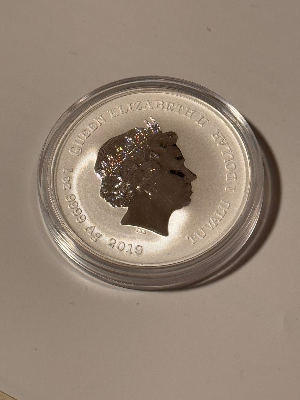 1 OZ Silber Black Flag - Queen Anne's Revenge Unze Tuvalu (Neu und ...