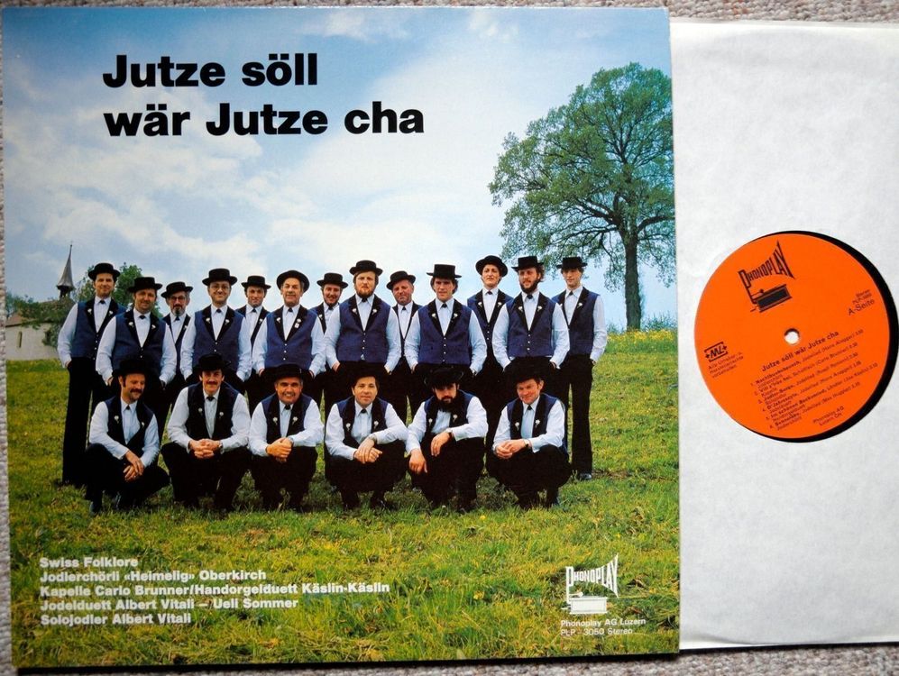 Jutze Söll Wär Jutze Cha- Käslin-Käslin LP GEWASCHEN (Gebraucht) in ...