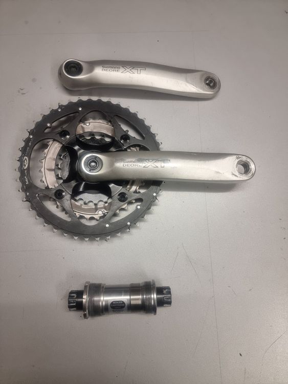 Shimano XT M751 Kurbel mit Tretlager (Gebraucht) in Seon für CHF 30 – mit Lieferung auf Ricardo ...