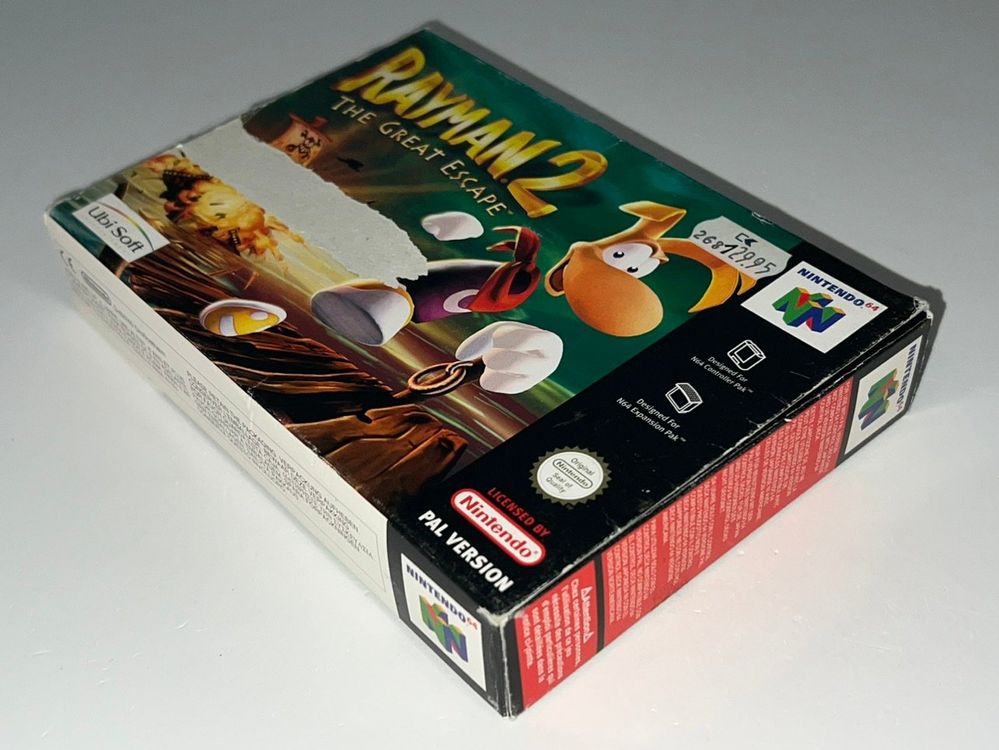 Nintendo 64 (N64) Spiel - Rayman 2: The Great Escape (OVP) | Kaufen auf ...