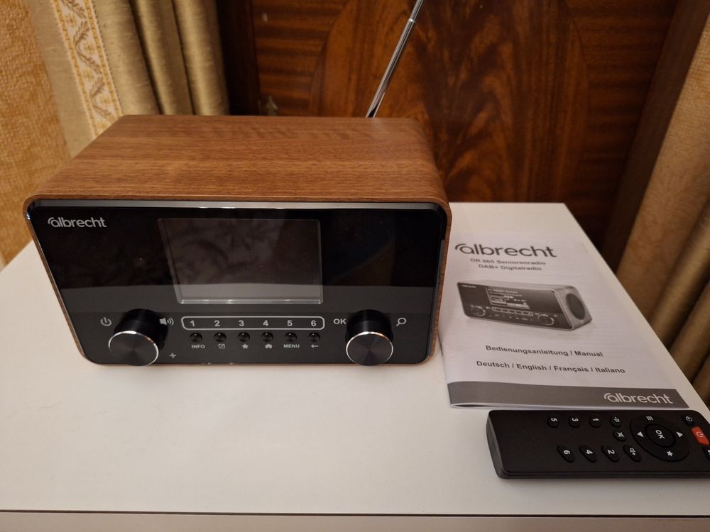 Radio DAB+, DAB, FM Albrecht 865 avec mode senior | Kaufen auf Ricardo