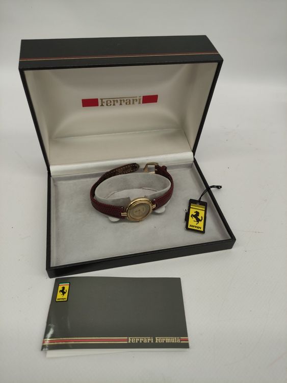 Ferrari Gold 14K 585 Uhr Damen (Gebraucht) in Toffen für CHF 381 – mit Lieferung auf Ricardo kaufen