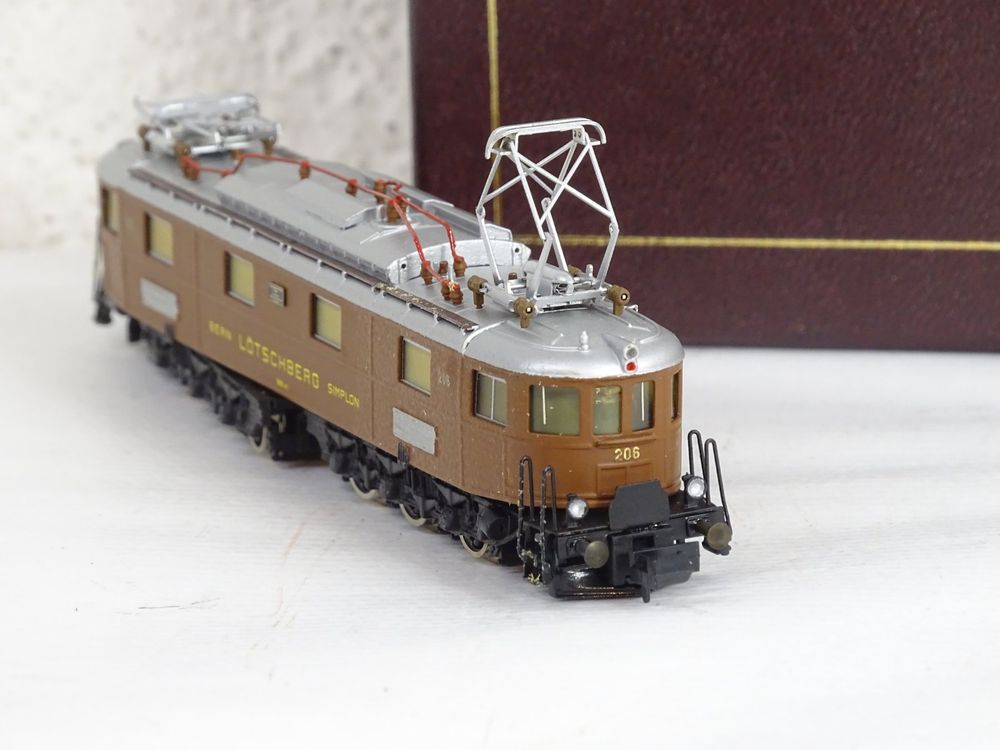 Fulgurex Elektrolok Ae6/8, BLS 206, Braun, Spur N, OVP (40) (Gebraucht ...