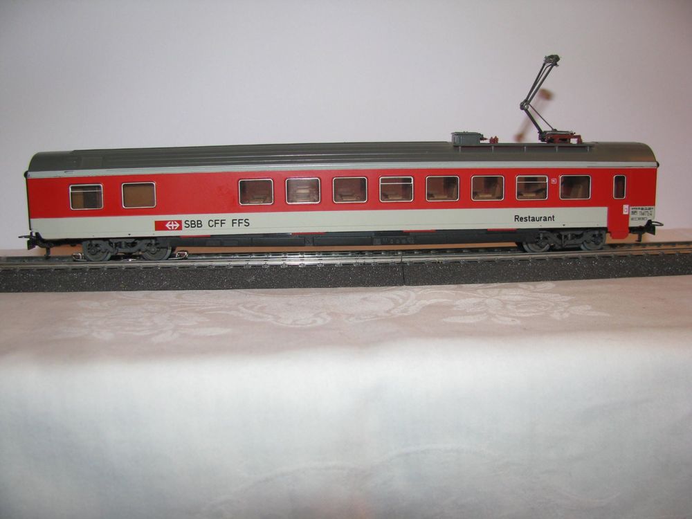 Märklin Nr. 4125 - Speisewagen der SBB, 4achsig, Spur H0 (Gebraucht) in Kloten für CHF 20 – mit ...